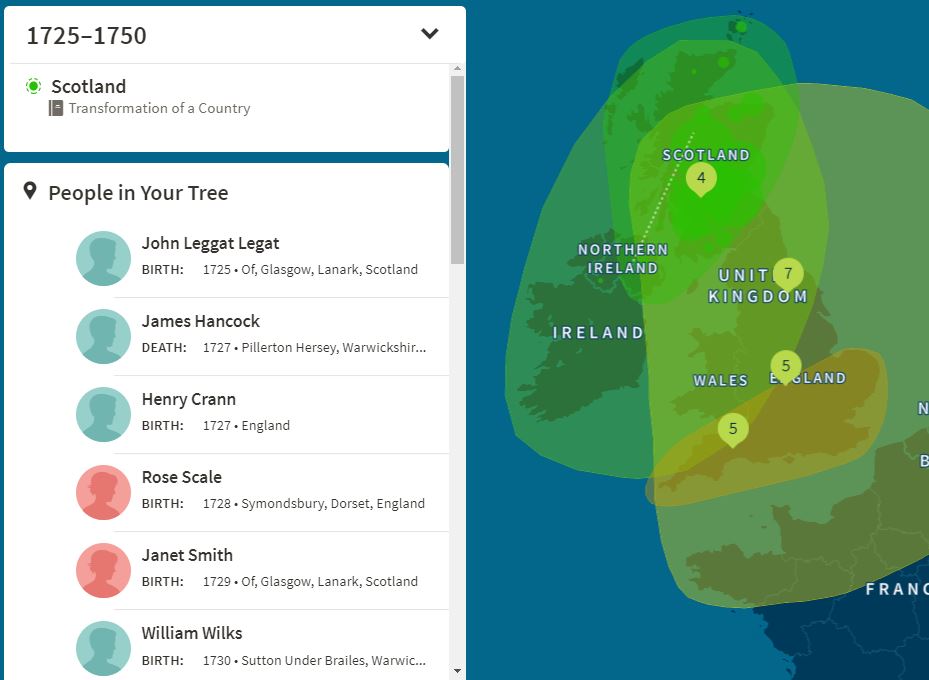 My DNA Story – using the new format at Ancestry – Donna Rutherford